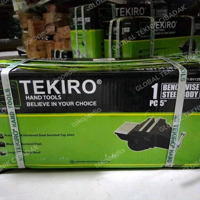 Jual Gercep Ragum Catok Meja Tekiro 5 Inch/ Bench Vice Steel Body 5 ...