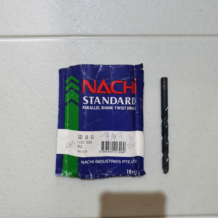 Jual Matabor Nachi (Ori/asli 100% ) / Mata bor besi kayu baja- 8mm & 8,5 mm | Shopee Indonesia