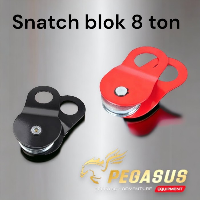 Jual Snatch Block 8 Ton Pegasus Double Line Offroad Plasma Dan Seling ...