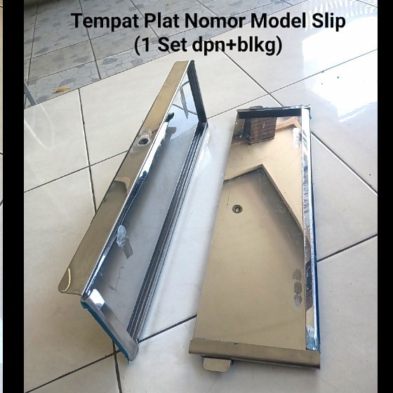 Jual Tempat Plat Nomor Model Slip ( Pejabat,RFS,RFD) | Shopee Indonesia