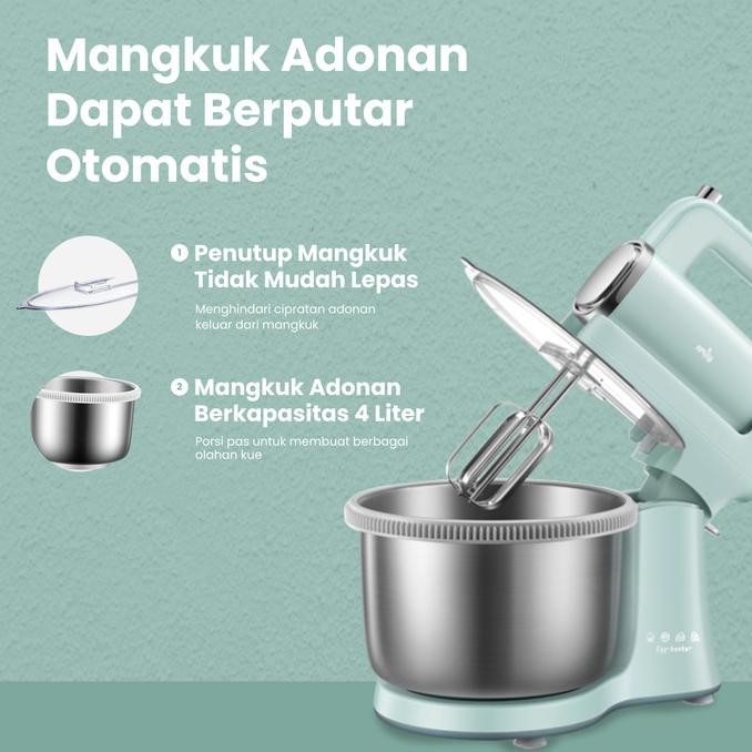 Jual Stand Mixer 4 L / Stand Mixer Otomatis | Shopee Indonesia