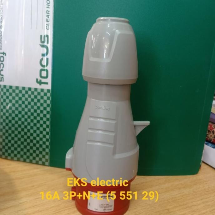 Jual Socket Legrand Straight Plug 16A 5Pin 3P+N+E 3Phase !! Ready ...