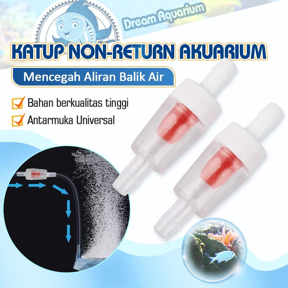 Jual Check Valve Aerator Aquarium One Way Selang Udara Aquascape Cek 1 ...