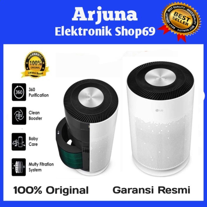 Jual LG AS60GHWG0 Puricare 360 HIT Air Purifier Hepa Filter 13 61M ...