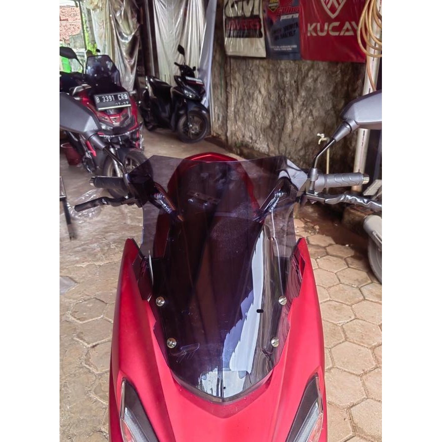 Jual Visor Polytron Fox R Pnp Tanpa Breket Tambahan Windshield | Shopee ...