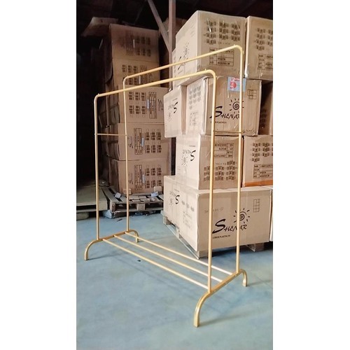 Jual NEW Double Pole Big Stand Hanger / Gantungan Baju Double Shenar ...