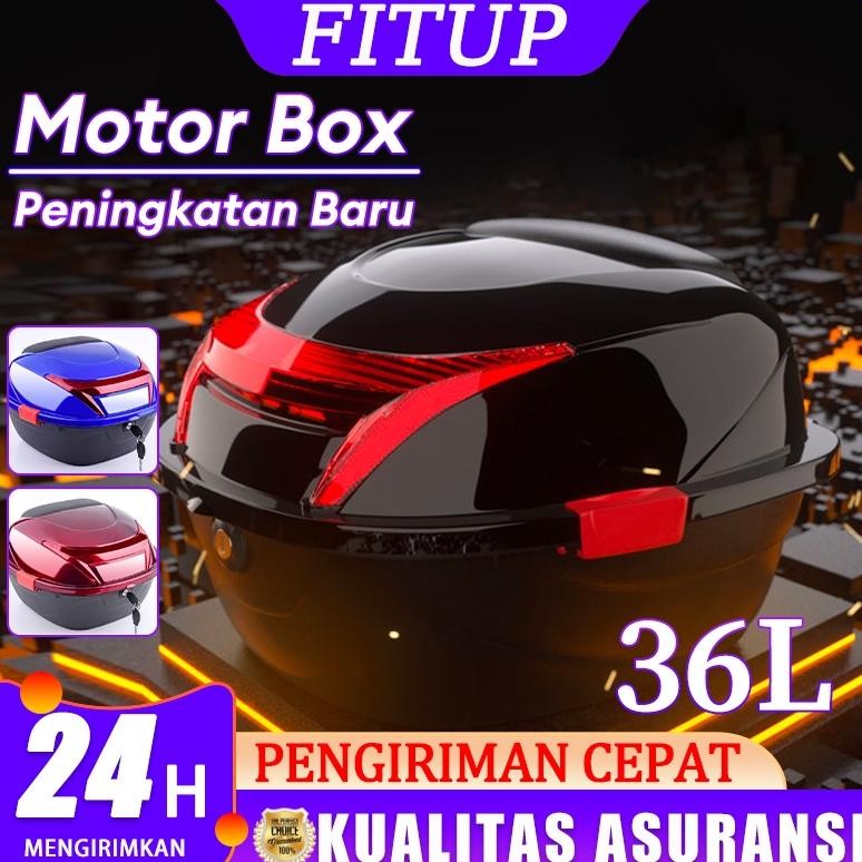Jual Box Motor Belakang Motor Kapasitas Tas Motor Tailbag Kotak Sepeda ...