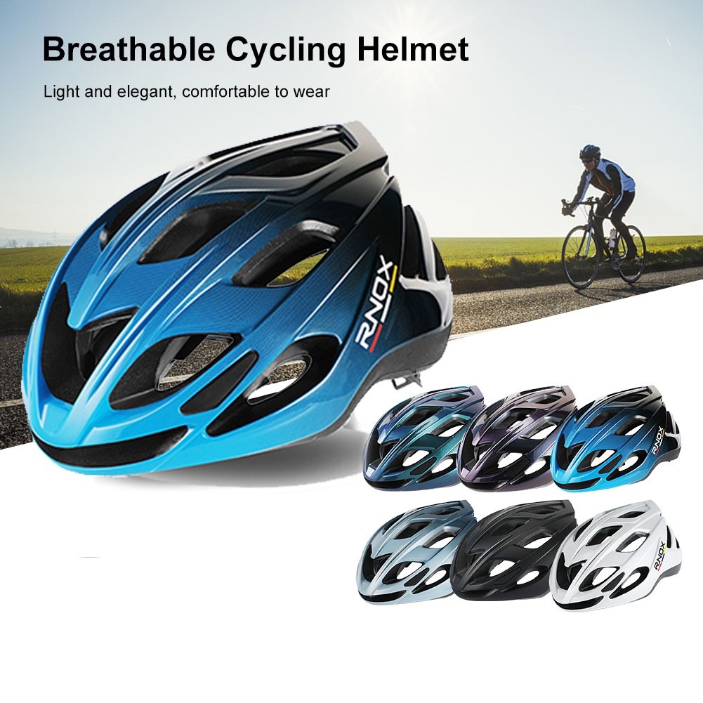 Jual RNOX Helm Bersepeda Ultraringan Helm Sepeda Pria Wanita Ventilasi ...