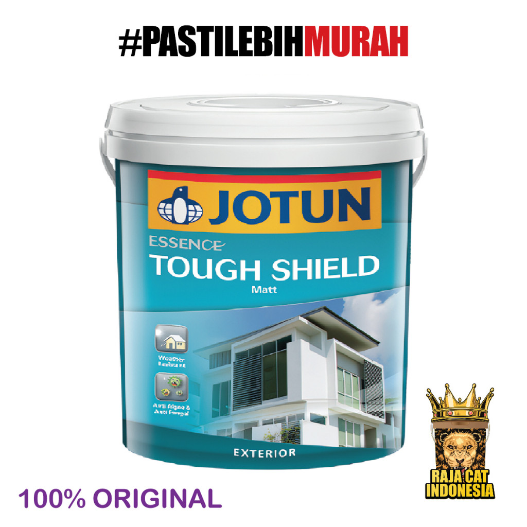 Jual Cat Tembok Exterior Jotun ToughShield / Tough Shield Warna Putih 5 KG | Shopee Indonesia