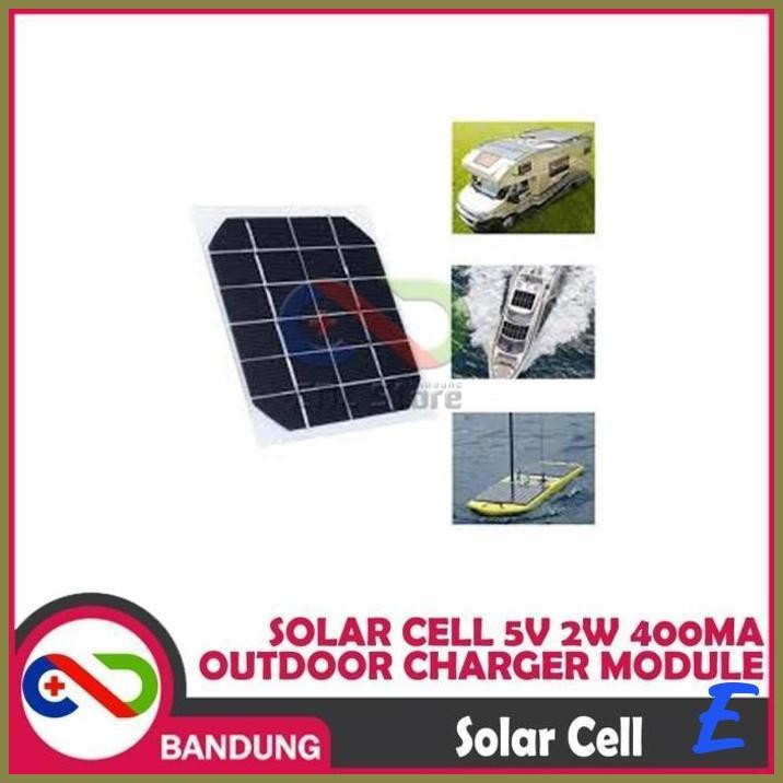 Jual | CN | SOLAR CELL 5V 2W 400MA PANEL SURYA OUTDOOR CHARGER MODULE ...