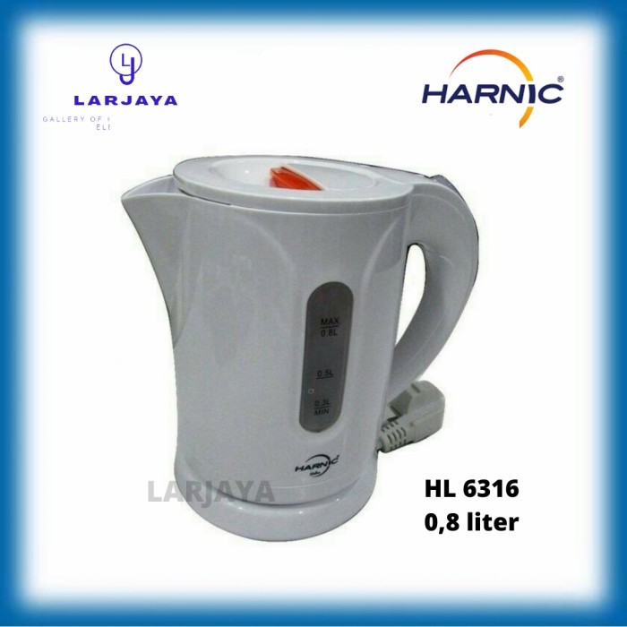 Jual PRODUK READY Teko Listrik Harnic Heles HL6316 Kettle Listrik ...