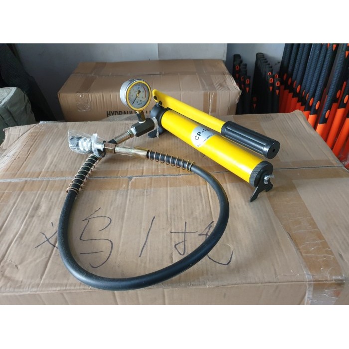 Jual Jual! Hydraulic Pump 400Ml Pressure Gauge Cp-180 Pompa Hidrolik Manual 400Cc Hydraulic Hand ...