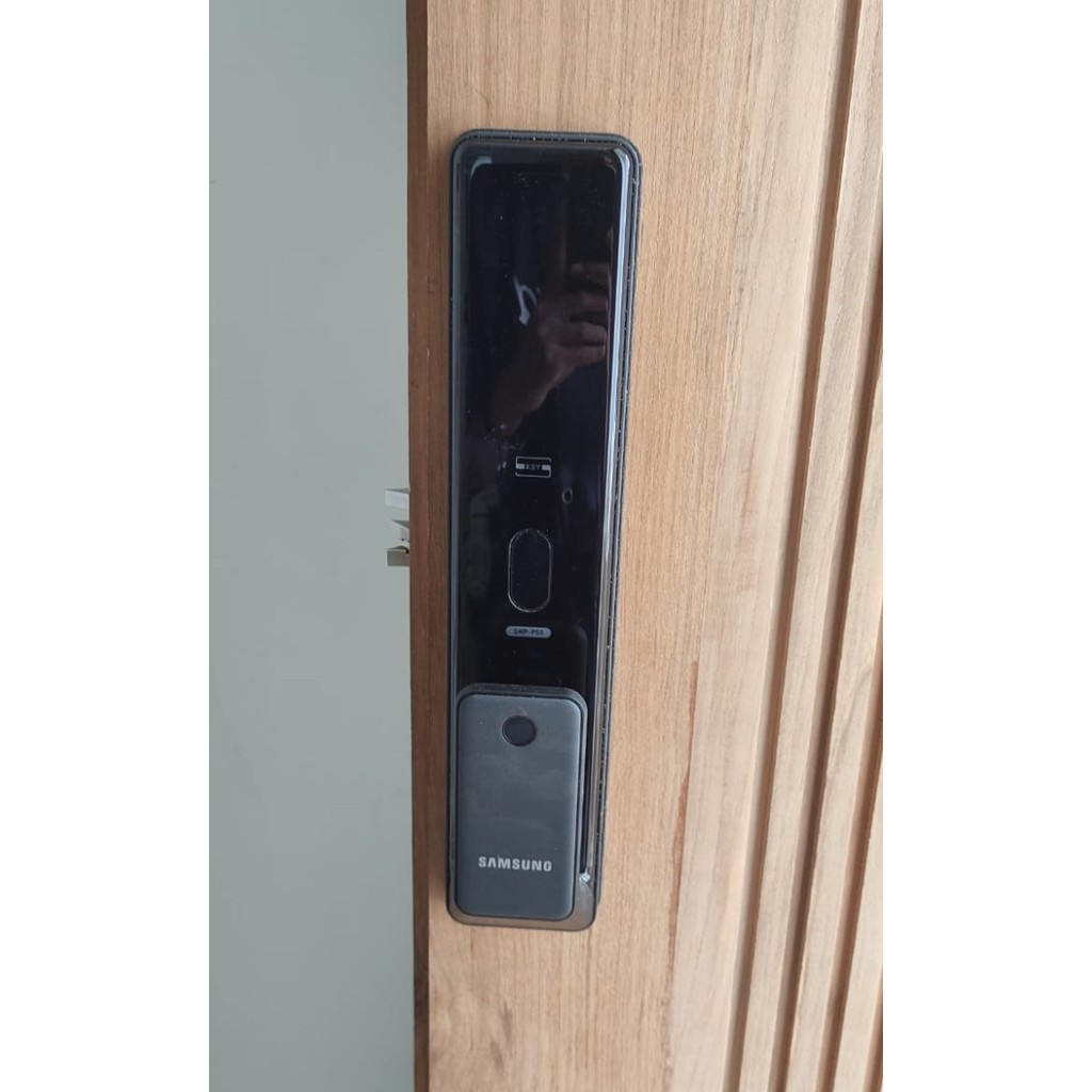 Jual Samsung Smart Door Lock SHS-P50 black phantom limited edition ...