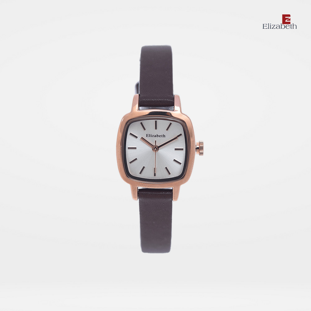 Jual Elizabeth – Jam Tangan Wanita | Leather Strap 2200-0861 | Shopee ...