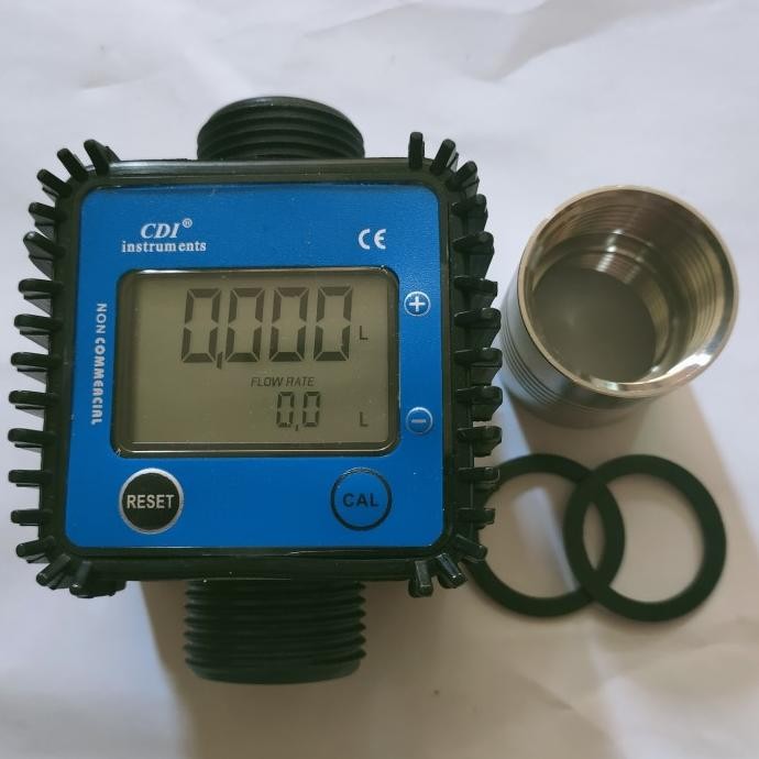 Jual Digital Flow Meter K24 Turbine 1 Inch Flow Meter Water Fuel Oil ...