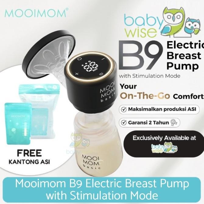 Jual Mooimom B9 Electric Breast Pump with Stimulation Mode - Pompa ASI ...