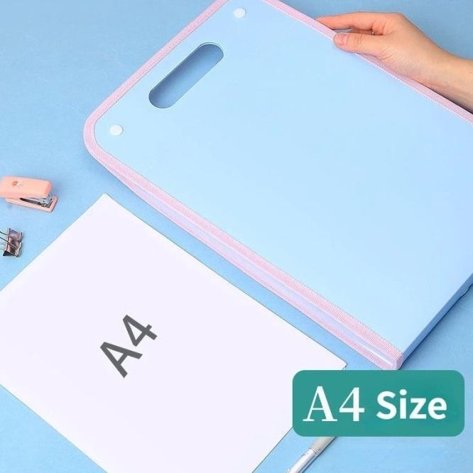 Jual BINDER BUKU CATATAN WADAH KERTAS A4 TAS SEKAT DOKUMEN FILE PAPER ...