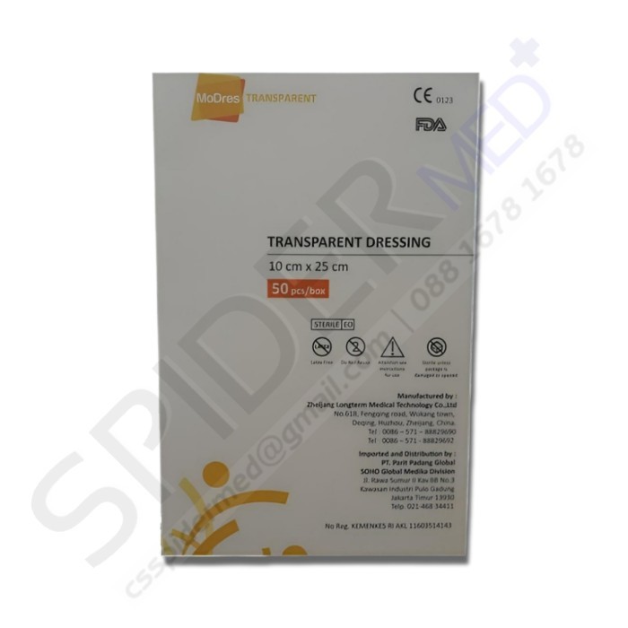 Jual Modres Transparent Dressing / Plester Being Dengan Pad Plaster ...