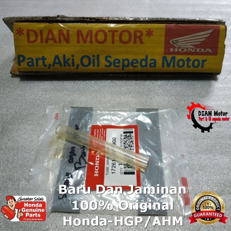 Jual AHM 17261KVY900 SELANG ANGIN FILTER BEAT ORIGINAL | Shopee Indonesia