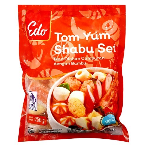 Jual S12518 EDO TOMYUM SHABU SET SANGWO SEAFOOD 250GR MAJU BERSAMA ...