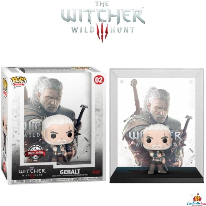 Jual Funko POP! Games Covers The Witcher 3: Wild Hunt - Geralt ...