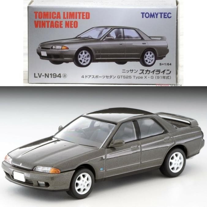 Jual Tomica Limited Vintage Neo TLV-N194a Nissan Skyline GTS25 TypeX G ...