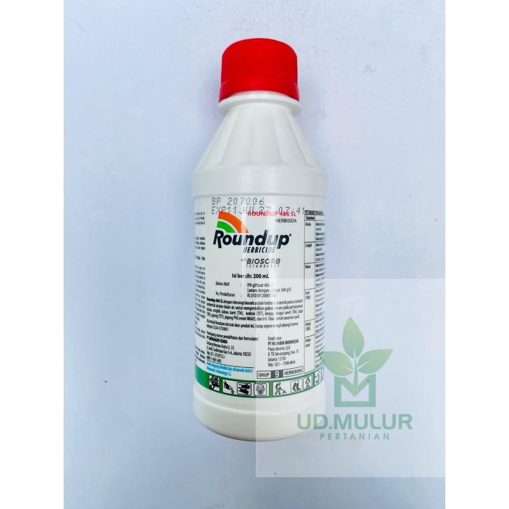 Jual Pembasmi rumput Herbisida ROUNDUP 200ml Tanaman | Shopee Indonesia