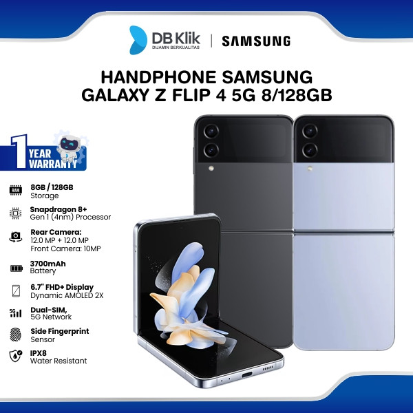 Jual Samsung Handphone Galaxy Z Flip 4 5G 8/128Gb Garansi Resmi ...