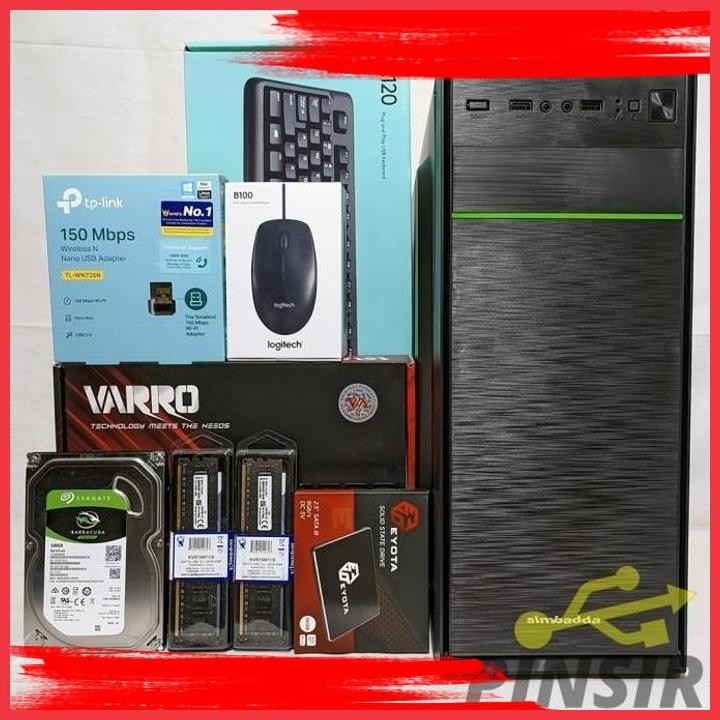 Jual (PINS) CPU KOMPUTER RAKITAN INTEL CORE I5 RAM 16GB SSD 120GB ...