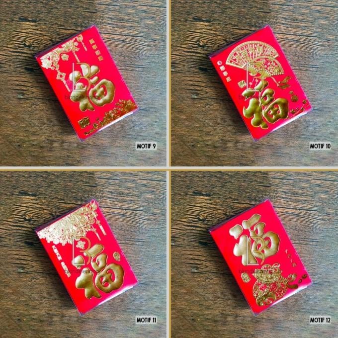 Jual LKJ Amplop Kertas Angpao Angpau Ampao Imlek Netral Panjang Pendek ...