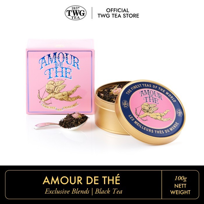 Jual TWG Tea Amour de Th, Caviar Tin Tea, 100g | Shopee Indonesia