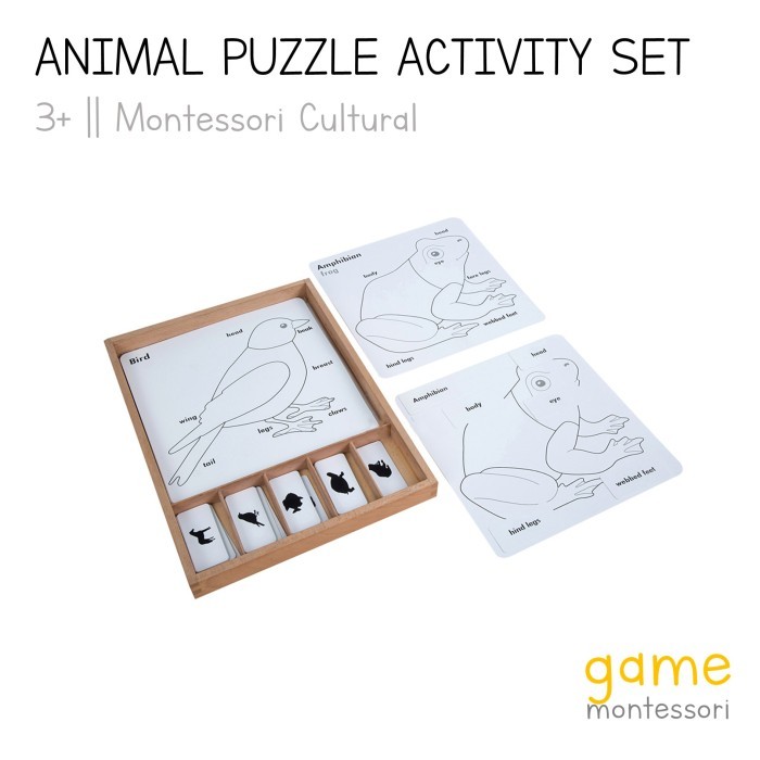 Jual Game Montessori Animal Activity Set | Shopee Indonesia