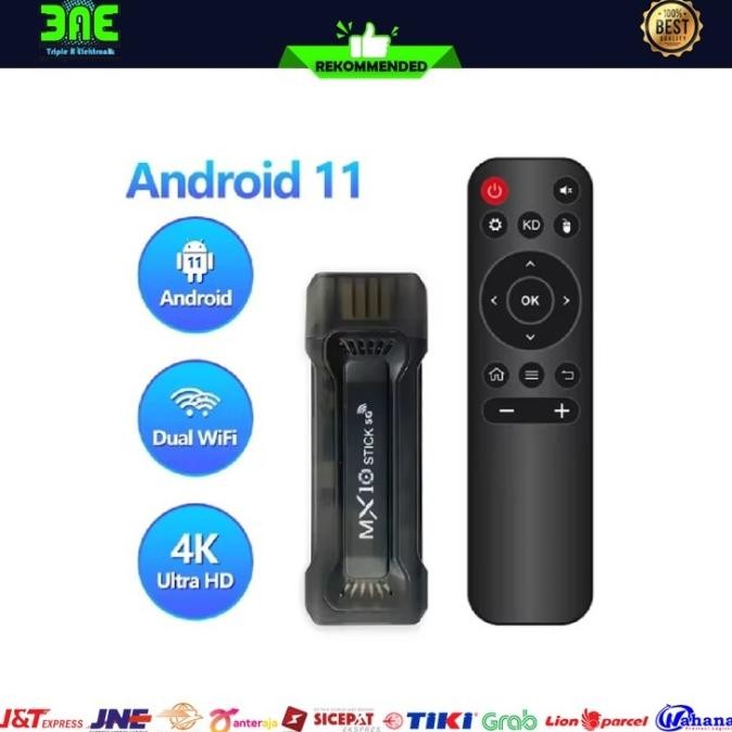Jual BEBAS ONGKIR - MX10 Android TV Stick Smart TV HDMI Dongle Digital ...