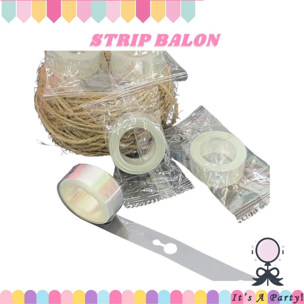 Jual Strip Balon Rantai Klip Balon Dekorasi 5 Meter Dekorasi Balon ...