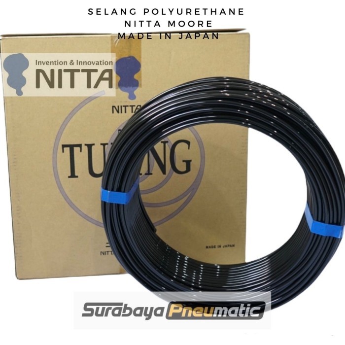 Jual PER ROLL - NITTA MOORE - Selang Polyurethane (Selang PU) U2-4-6x4 (6x4mm) - Made in Japan ...