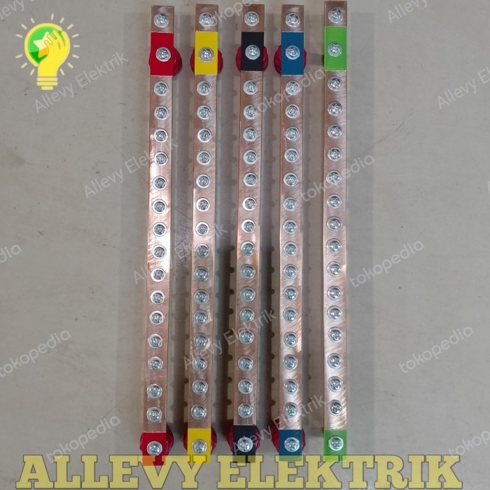 Jual Busbar 3X20 Rstn + Ground Panjang 40Cm | Shopee Indonesia