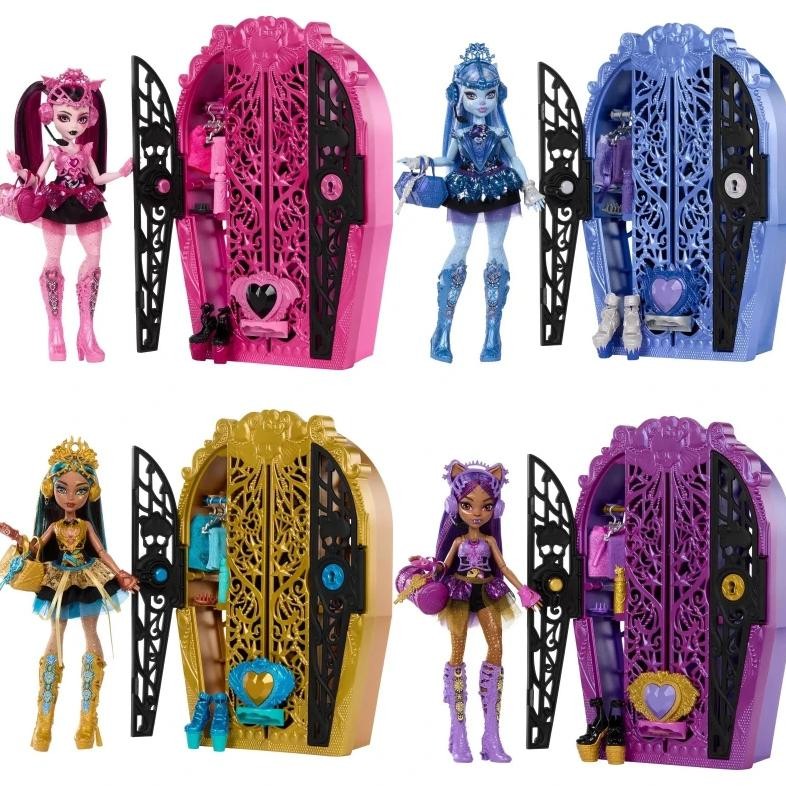 Jual new surprise doll monster high monster high skull secret fashion ...