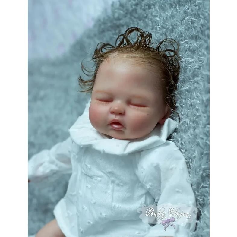 Jual 10 inches mini reborn baby dolls kits blank unpainted mara ...