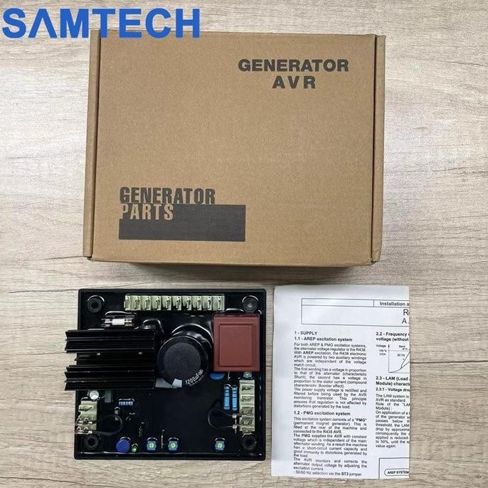 Jual Avr R438 Alternator Parts Voltage Regulator Leroy Somer R438 Avr ...