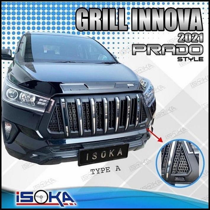 Jual TERBARU GRILL TOYOTA INNOVA 2021 - UP ALPHARD STYLE MODEL A ISOKA ...