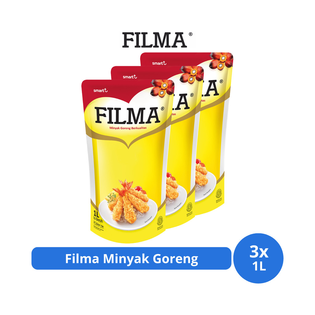 Jual Filma Minyak Goreng Pouch 1L x 3 pcs | Shopee Indonesia