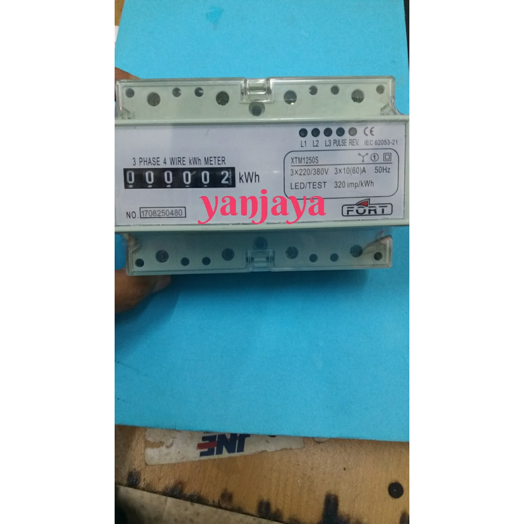 Jual Kwh Meter Analog 3Phase 10-60A/Kwh Meter Analog 10(60A) 220V | Shopee Indonesia