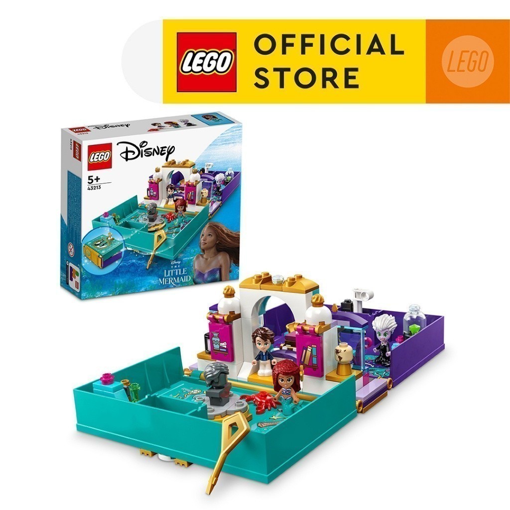 Jual LEGO Disney Princess 43213 The Little Mermaid Story Book (134 ...