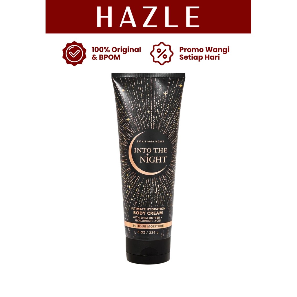 Jual Bath & Body Works Into The Night Ultimate Hydration Body Cream ...