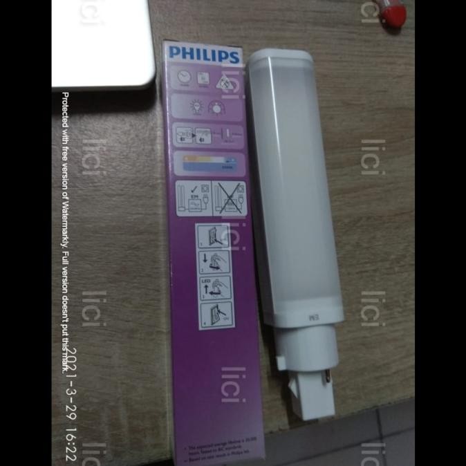 Jual TERMURAH - LAMPU PLC LED PHILIPS 6,5W Setara PL-C 18W PL-C 6.5w ...