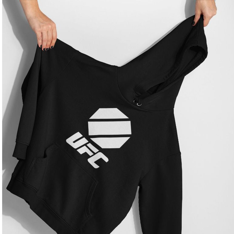 Jual Hoodie Jumper Sweater - UFC Octagon Logo | Shopee Indonesia