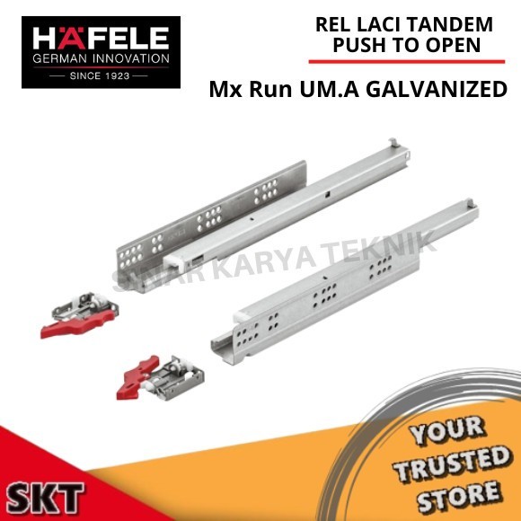 Jual HAFELE REL LACI TANDEM REL UNDERMOUNT - PUSH TO OPEN (PTO ...