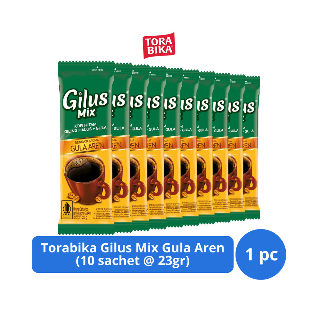 Jual Torabika Gilus Mix Gula Aren 10s @ 23gr | Shopee Indonesia