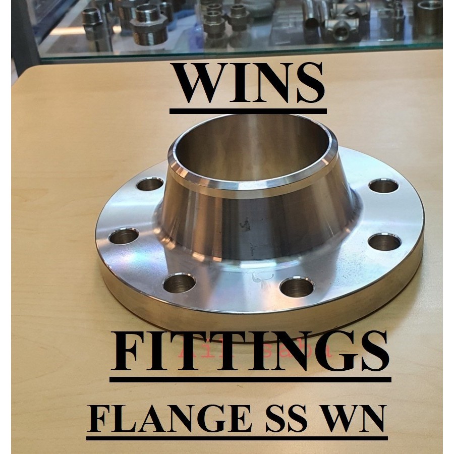 Jual Flange WNRF SS 316 #150 4" SCH40 Plange Welding Neck ANSI 150 inch ...