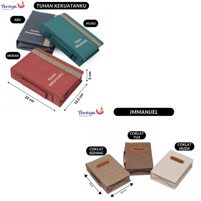 Jual Sampul Alkitab + Sampul Kidung Jemaat Besar - Sarung Cover Tas ...